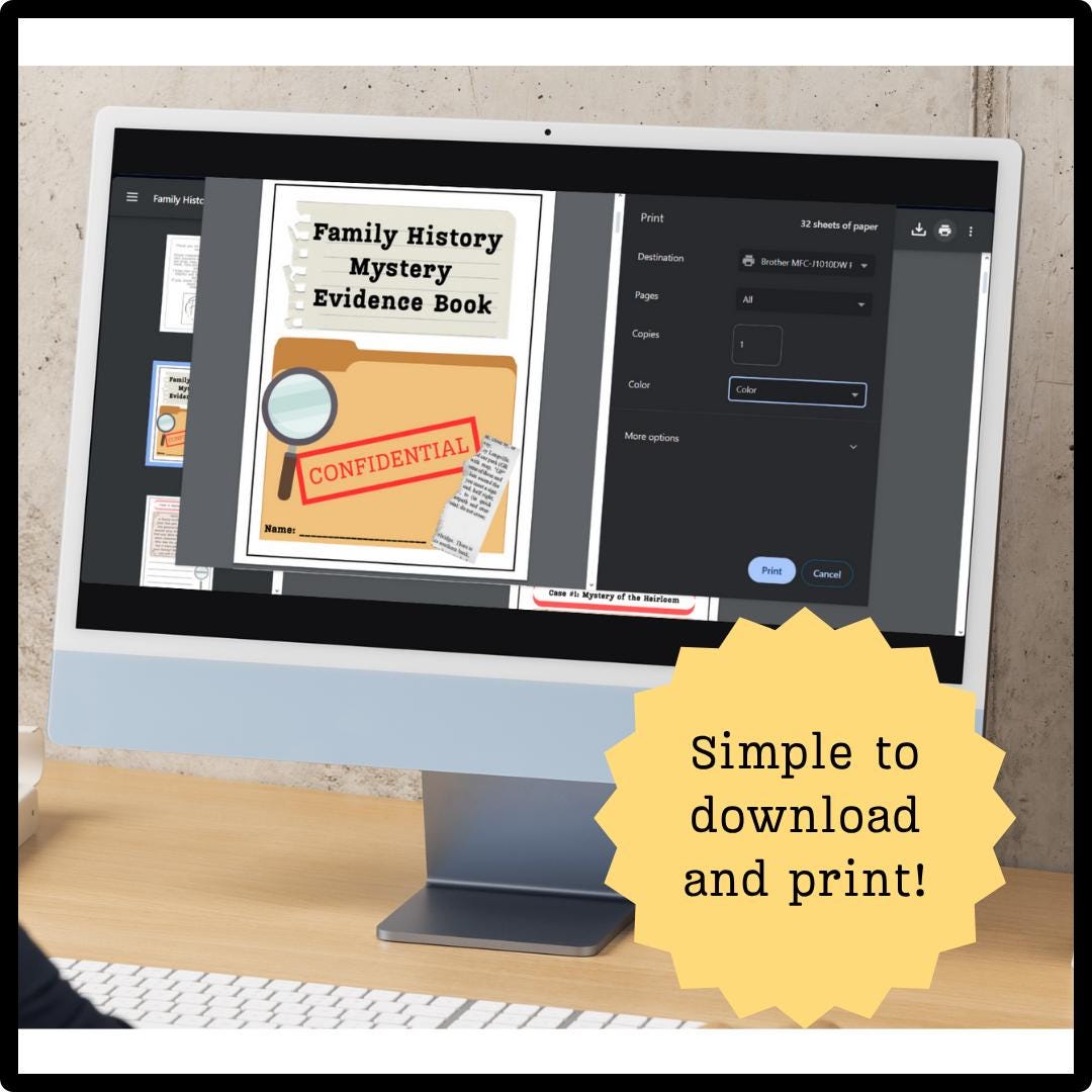 Family History Detective Activity Booklet, LDS Youth & Primary ...