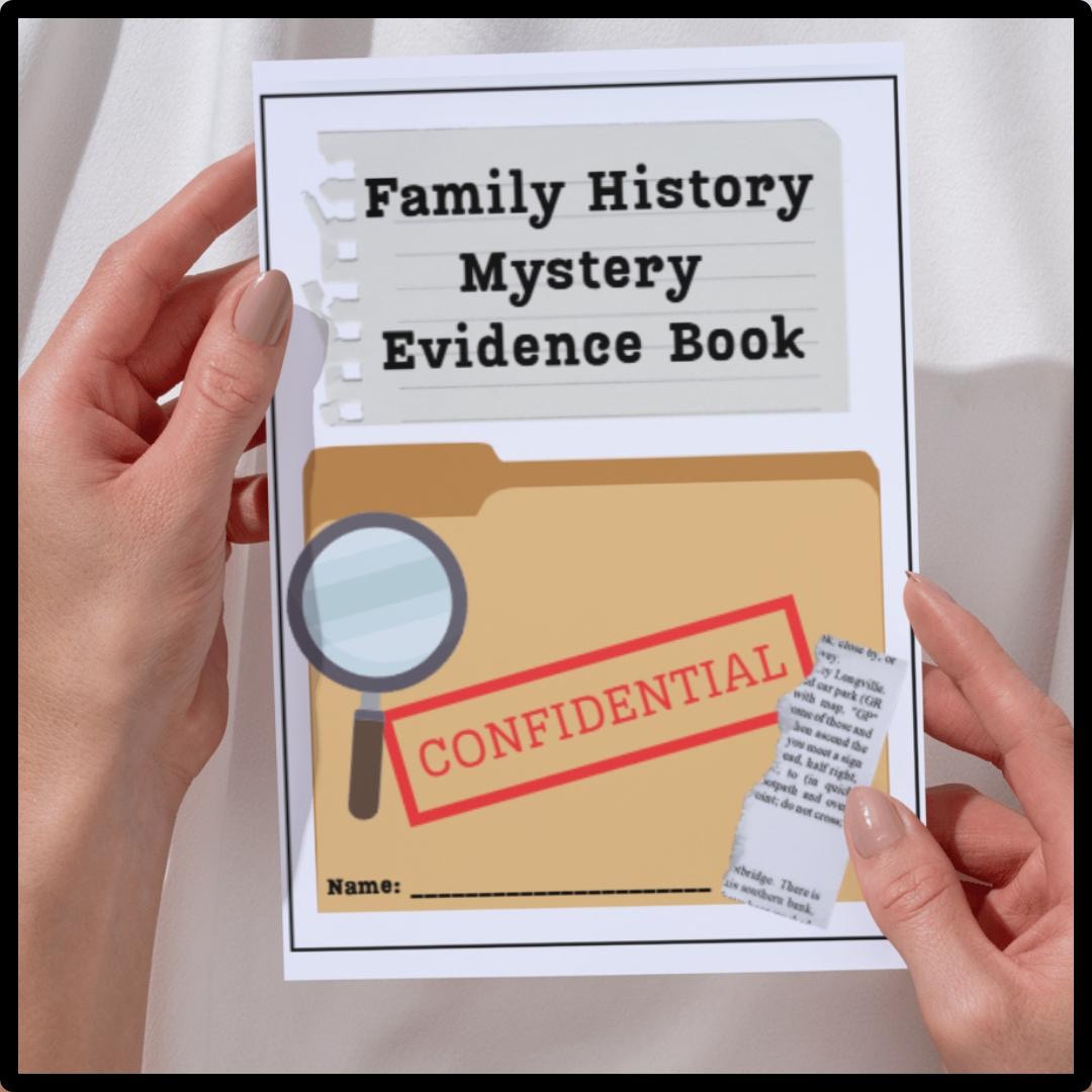 Family History Detective Activity Booklet, LDS Youth & Primary ...