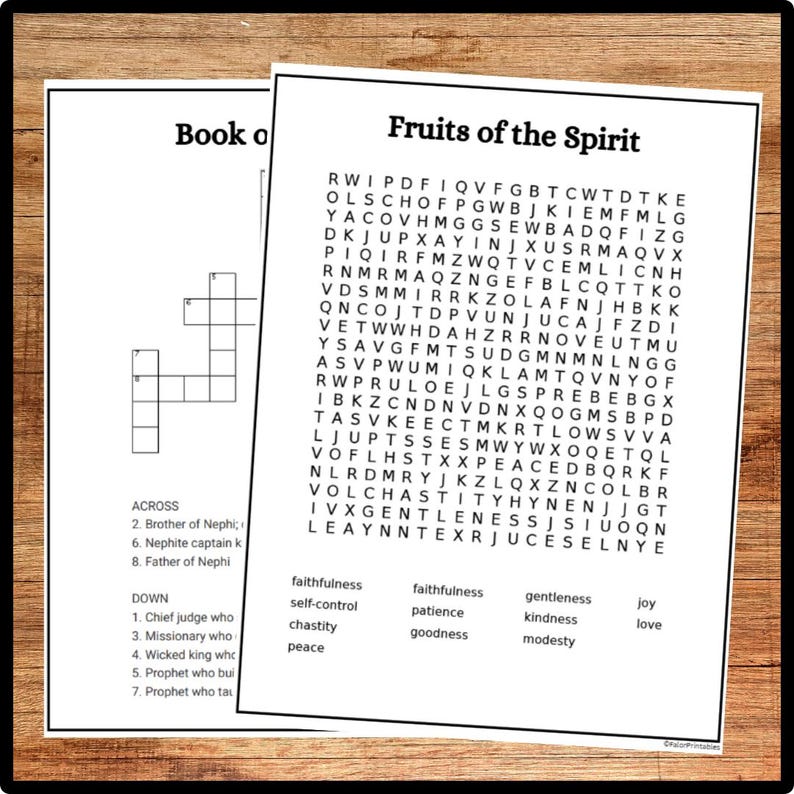 LDS General Conference Activity Book for Kids | Printable Busy Book ...