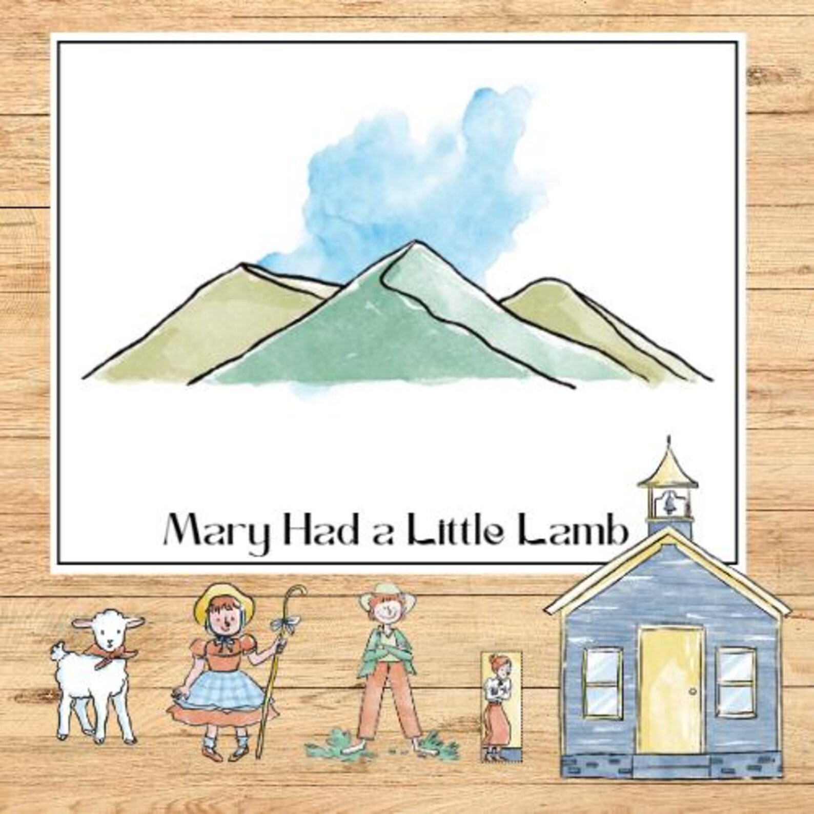 Mary Had a Little Lamb Busy Book, Toddlers, Singing Time, Activity Book ...