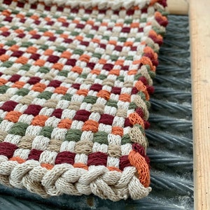 Pot Holder, Hot Pad, Kitchen Ware, Handcrafted Potholder, Cotton ...