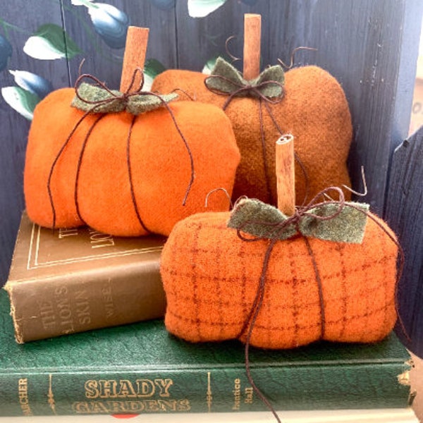 Wool Pumpkin - Etsy