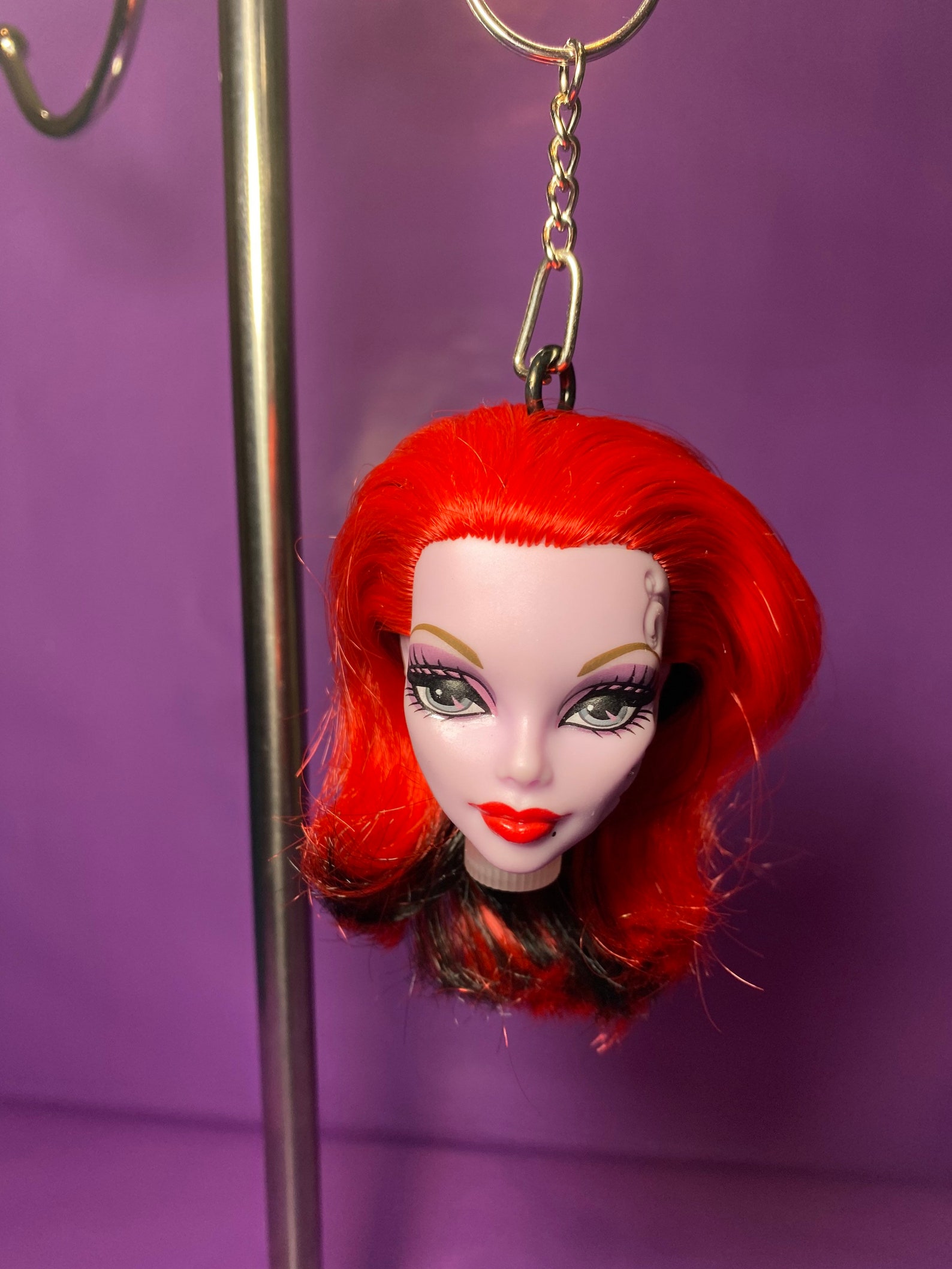 Monster High Operetta Red Hair Custom Doll Head Hidden Secret - Etsy