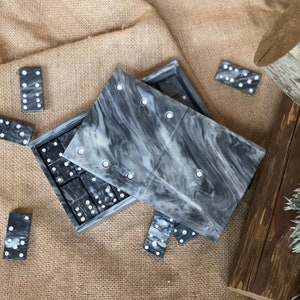 Marble Domino Set - Stone, Game Set, Artisanal, Mexican, Gift - Etsy