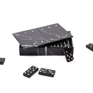 Marble Domino Set - Stone, Game Set, Artisanal, Mexican, Gift - Etsy