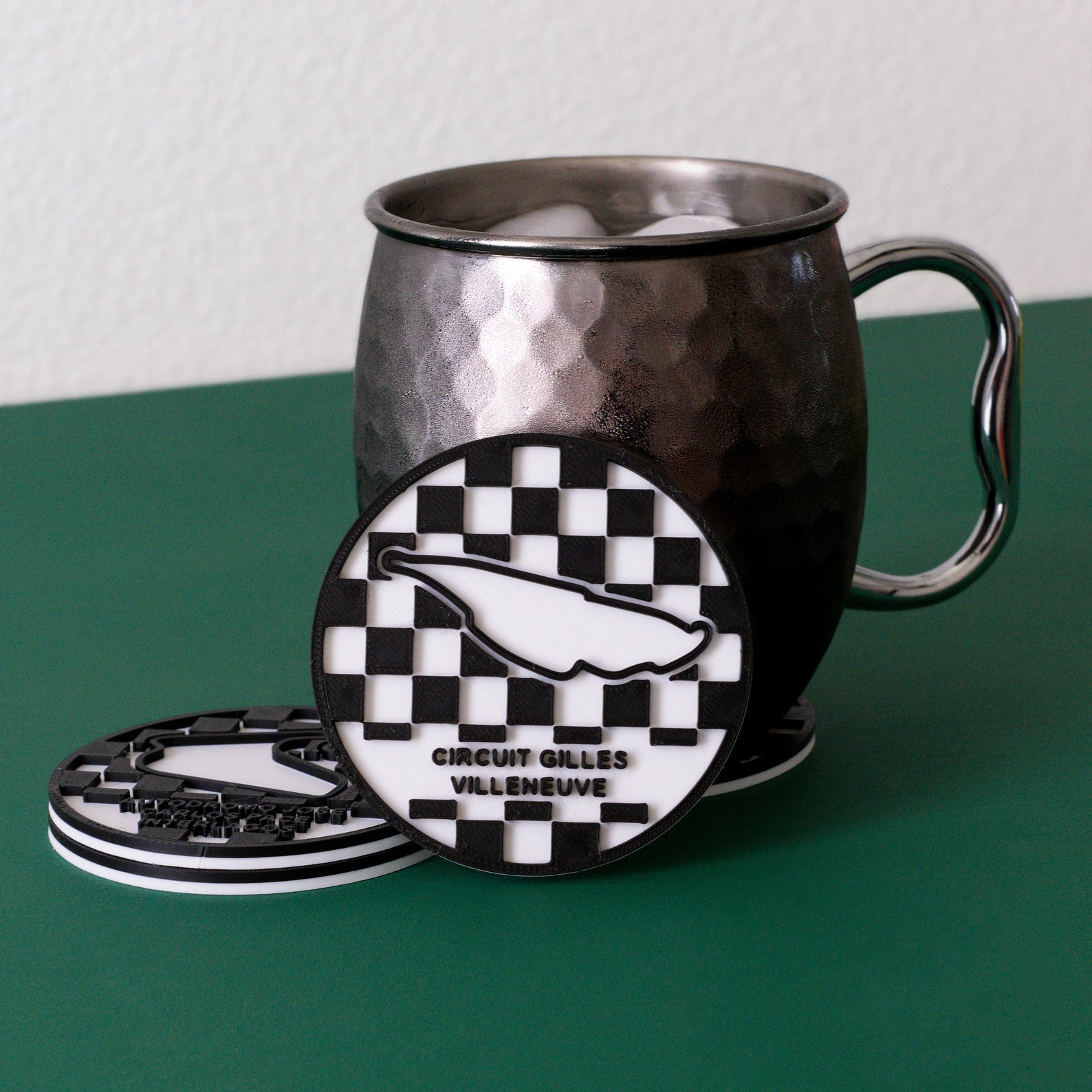 Formula 1 Circuit Inspired Drink Coasters | 3D Printed Coaster Set Gift ...