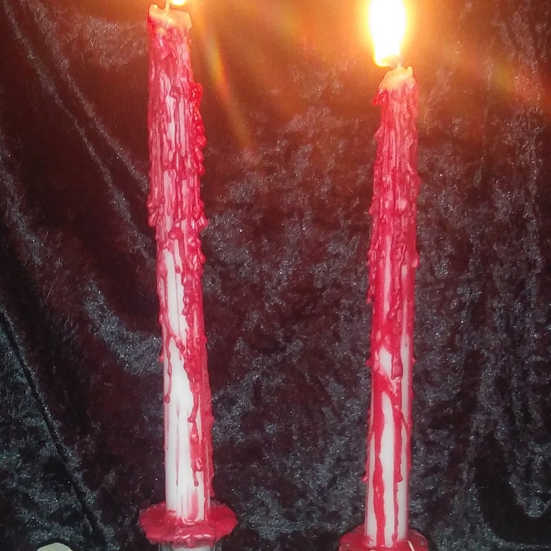 Bleeding Candles - Etsy