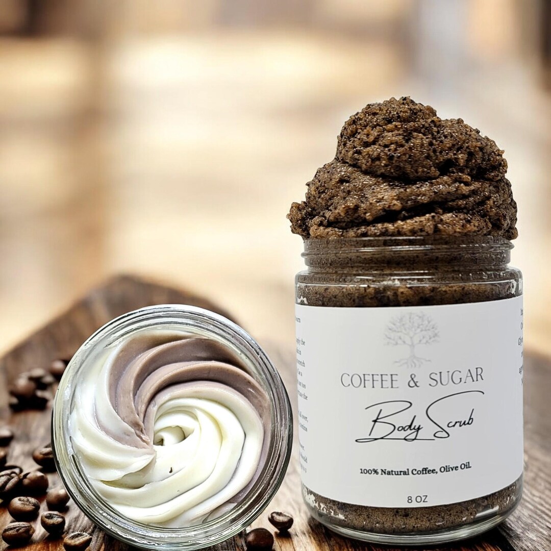 Bundle! COFFEE Body Butter & COFFEE Body Scrub Luxurious GIFT Set Body ...