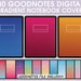 30 GRADIENT Goodnotes Cover Digital Notebook Cover Colorful - Etsy