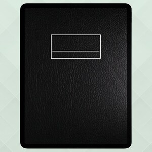 55 LEATHER Goodnotes Covers, Digital Notebook Cover, Leather Notebook ...