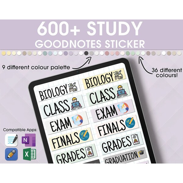 College Planner Stickers - Etsy