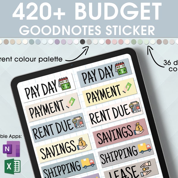 Finance Stickers - Etsy
