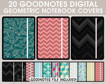 20 BOHO Goodnotes Covers Digital Notebook Cover Notability - Etsy