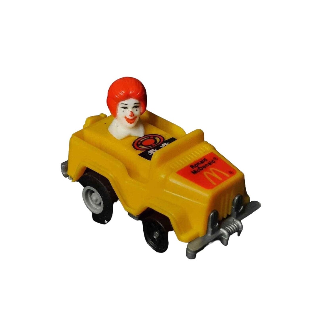 1985 Mini Mcdonalds Toy Car Ronald Mcdonald W/ Pull Back Action 2 Mint ...