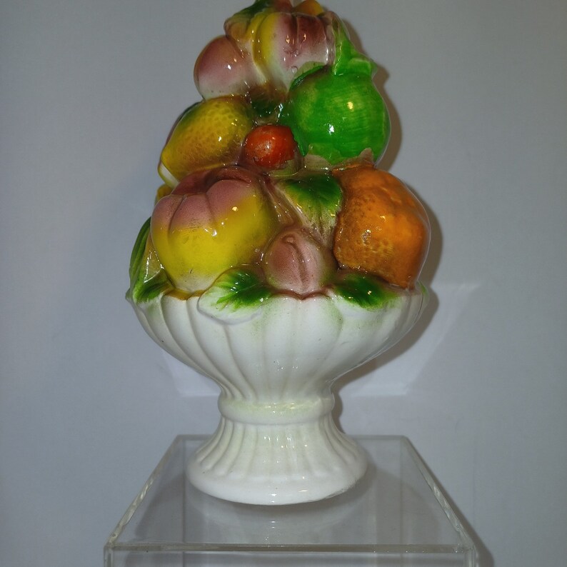 Italian Ceramic Fruit Vintage Topiary 1950s MCM Italy - Etsy