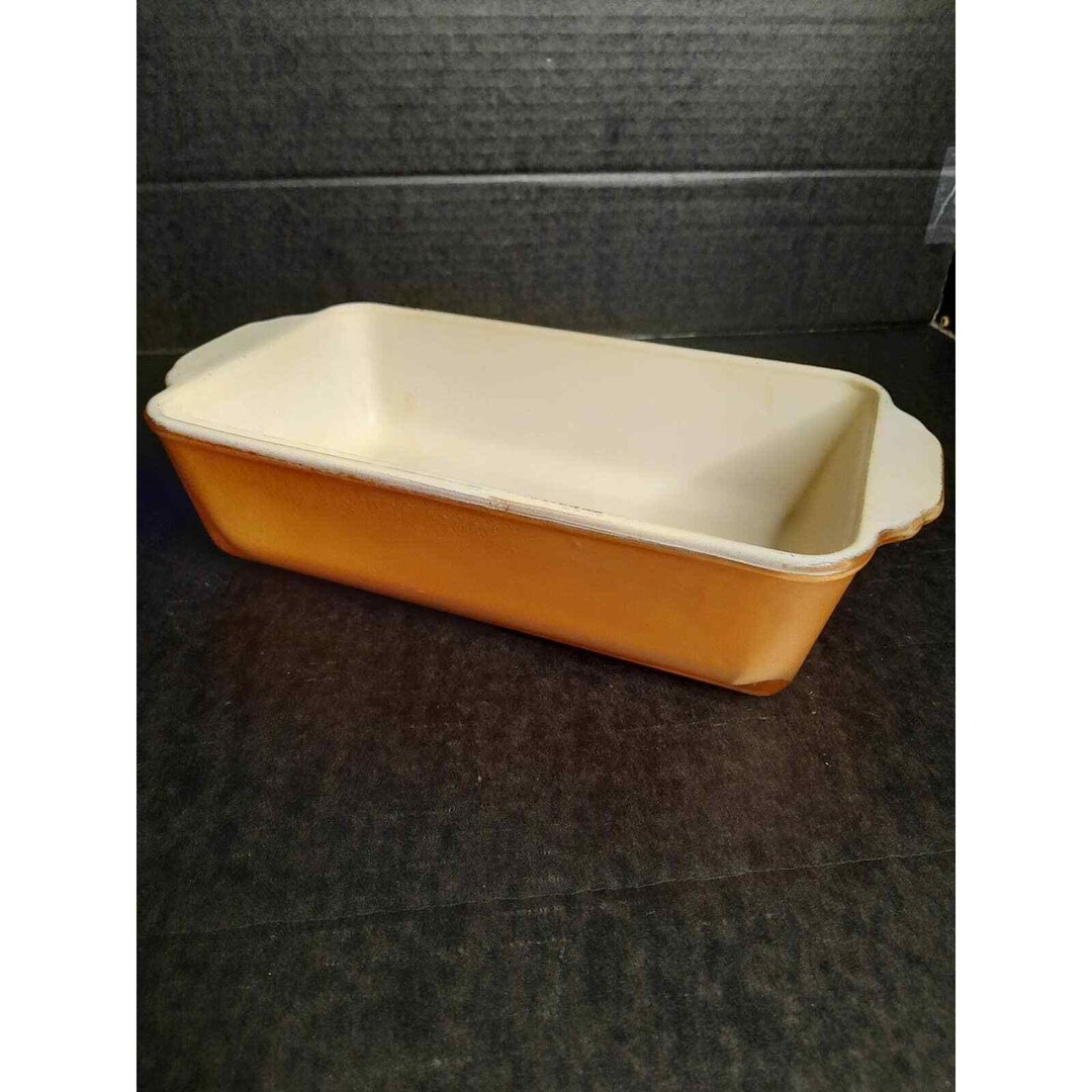 Vintage Peach Luster Anchor Hocking Fire King Loaf Pan - Etsy