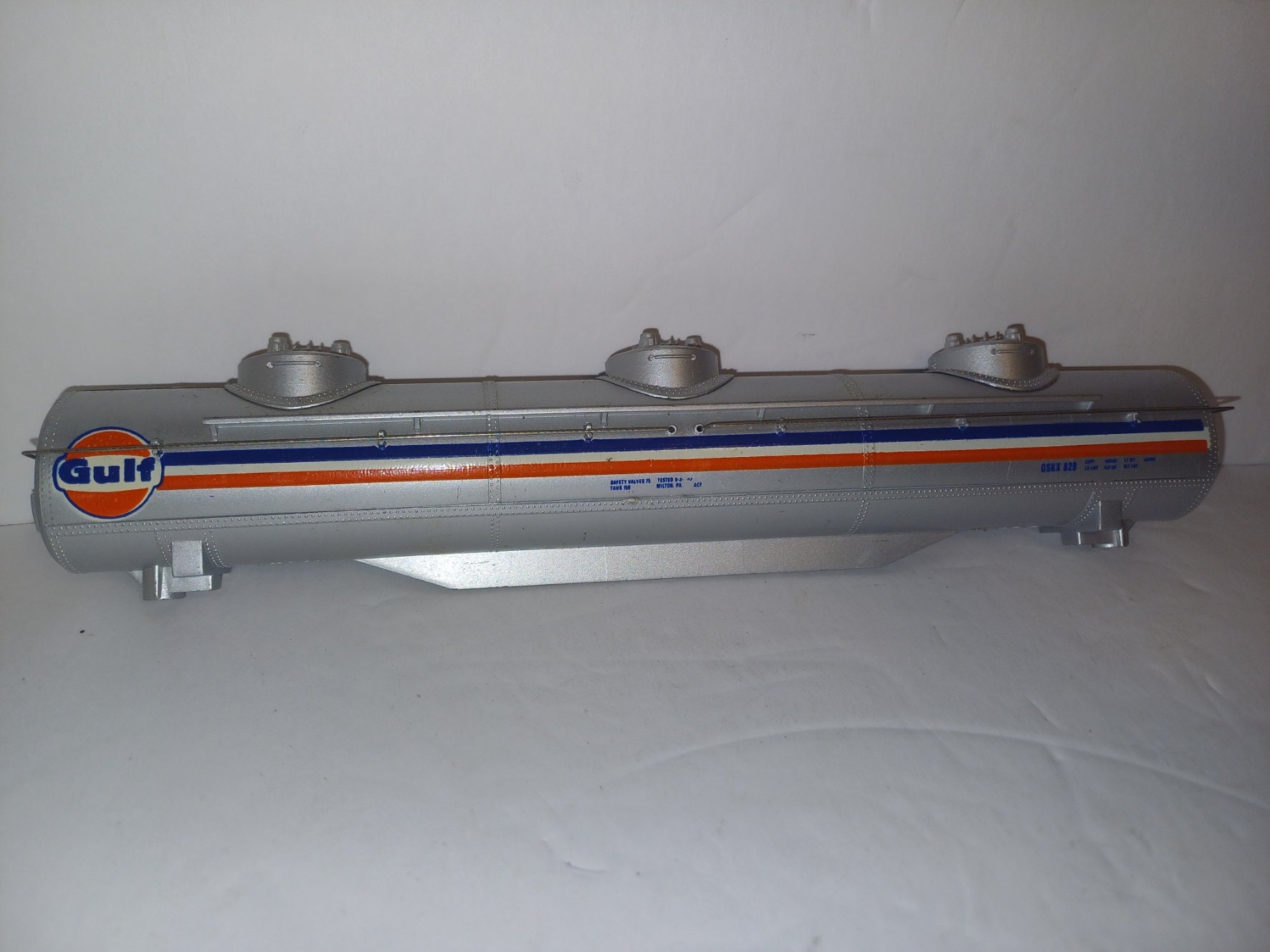 Vintage Tyco Gulf Oil Tanker HO Scale Fright Train Car - Etsy