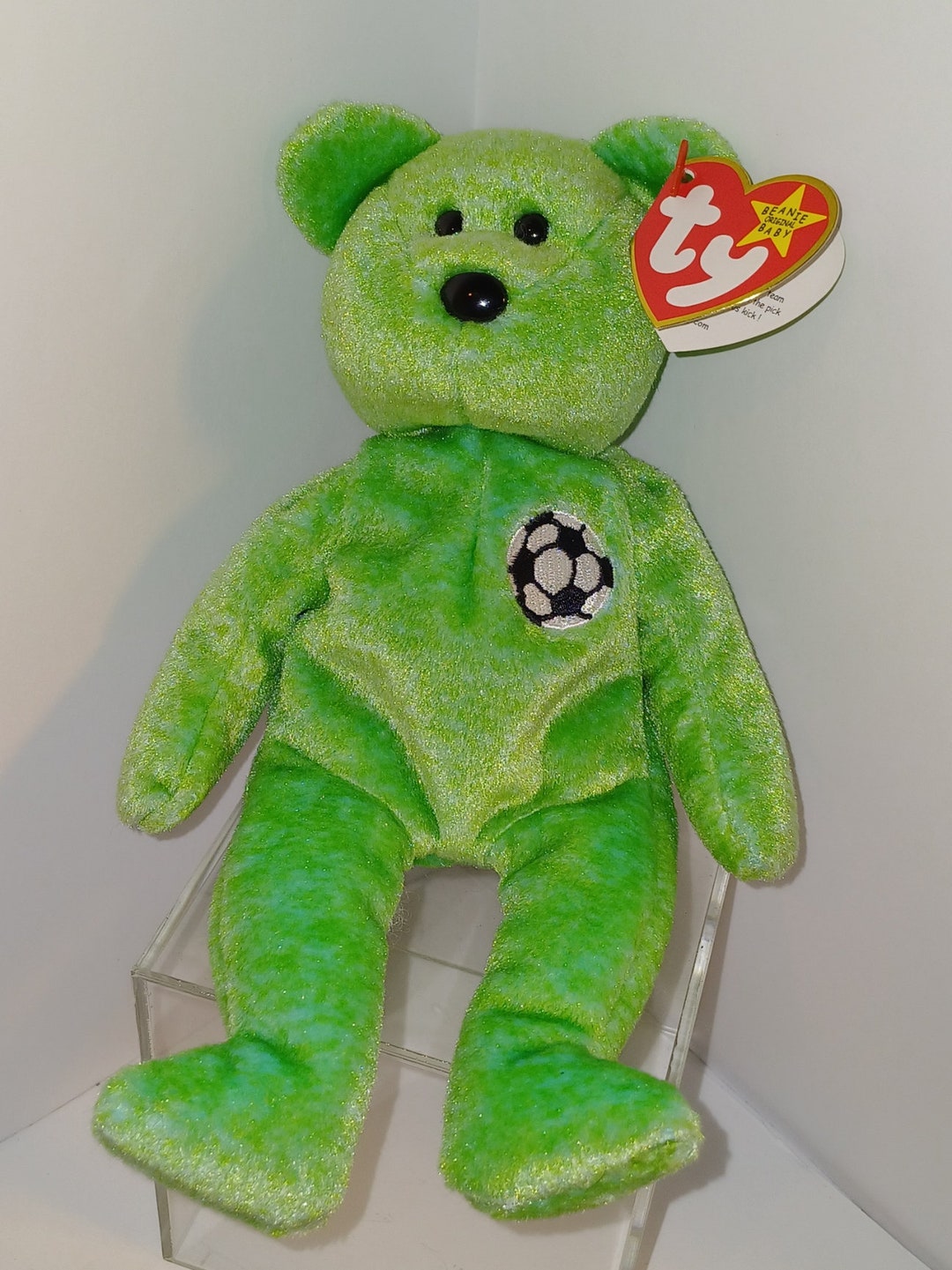Vintage Kick the Bear Beanie Baby Errors on Tags - Etsy