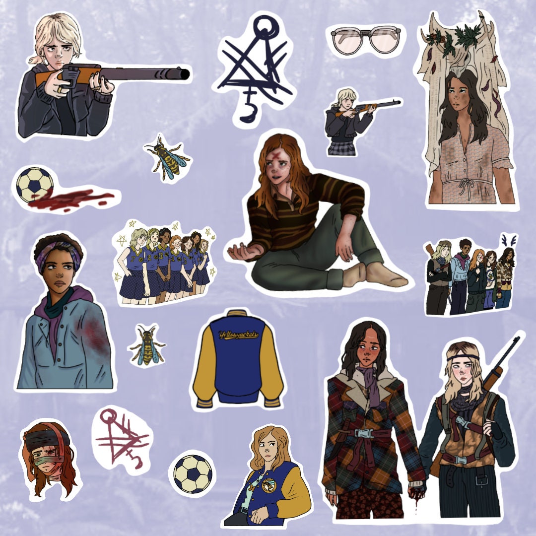 YELLOWJACKETS Sticker Set - Etsy