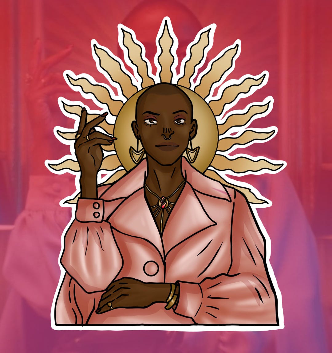 AGATHA ALL ALONG the High Priestess Jennifer Kale Sticker - Etsy