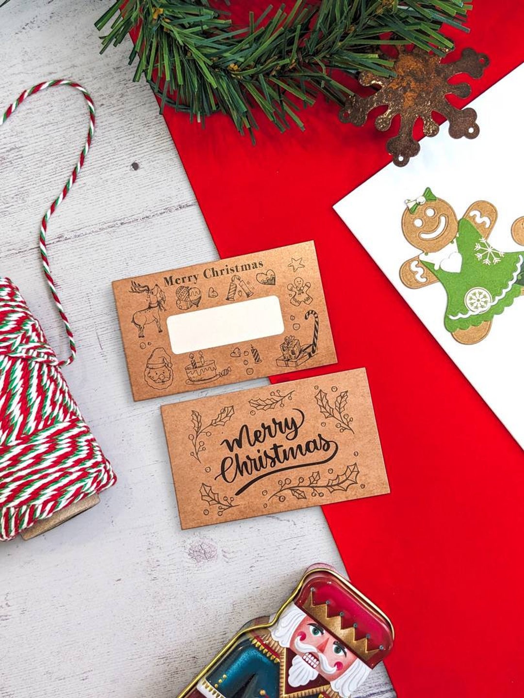 Christmas Scratch Card | Christmas DIY Gift Card | Stocking Fillers ...