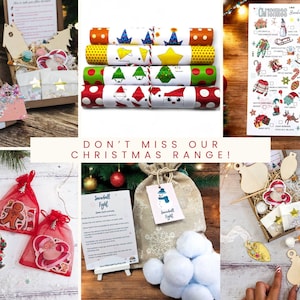 Christmas Scratch Card | Christmas DIY Gift Card | Stocking Fillers ...