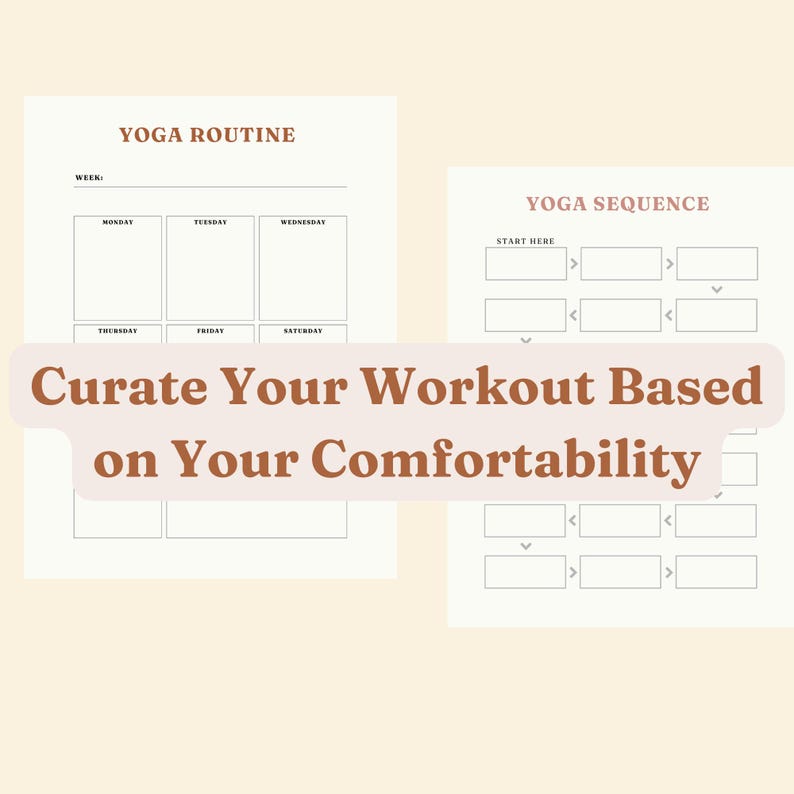 Yoga Log Book, Fitness Journal for Tracking Yoga Journey, Build Your ...