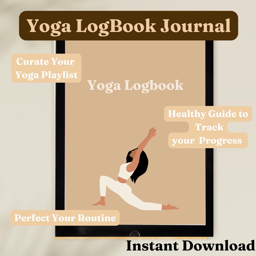 Yoga Log Book, Fitness Journal for Tracking Yoga Journey, Build Your ...