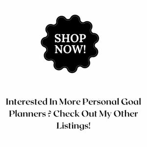 Morning Brain Dump, to Do List Worksheets Digital Planner, Daily Goals ...