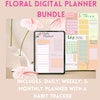 70s Vibe Retro Groovy Theme Digital Planner iPad Planner Daily Planner ...