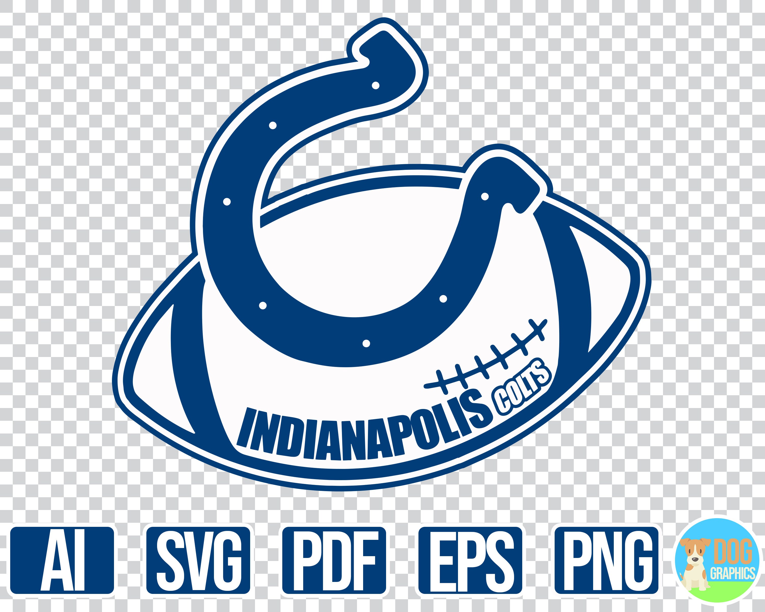 Indianapolis Colts SVG NFL Football Sports Logo for Cricut | Etsy