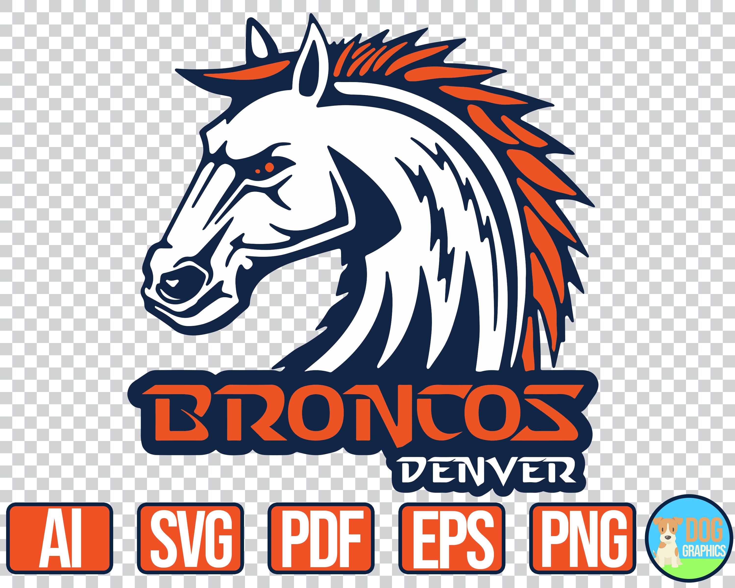 Small Broncos Logo