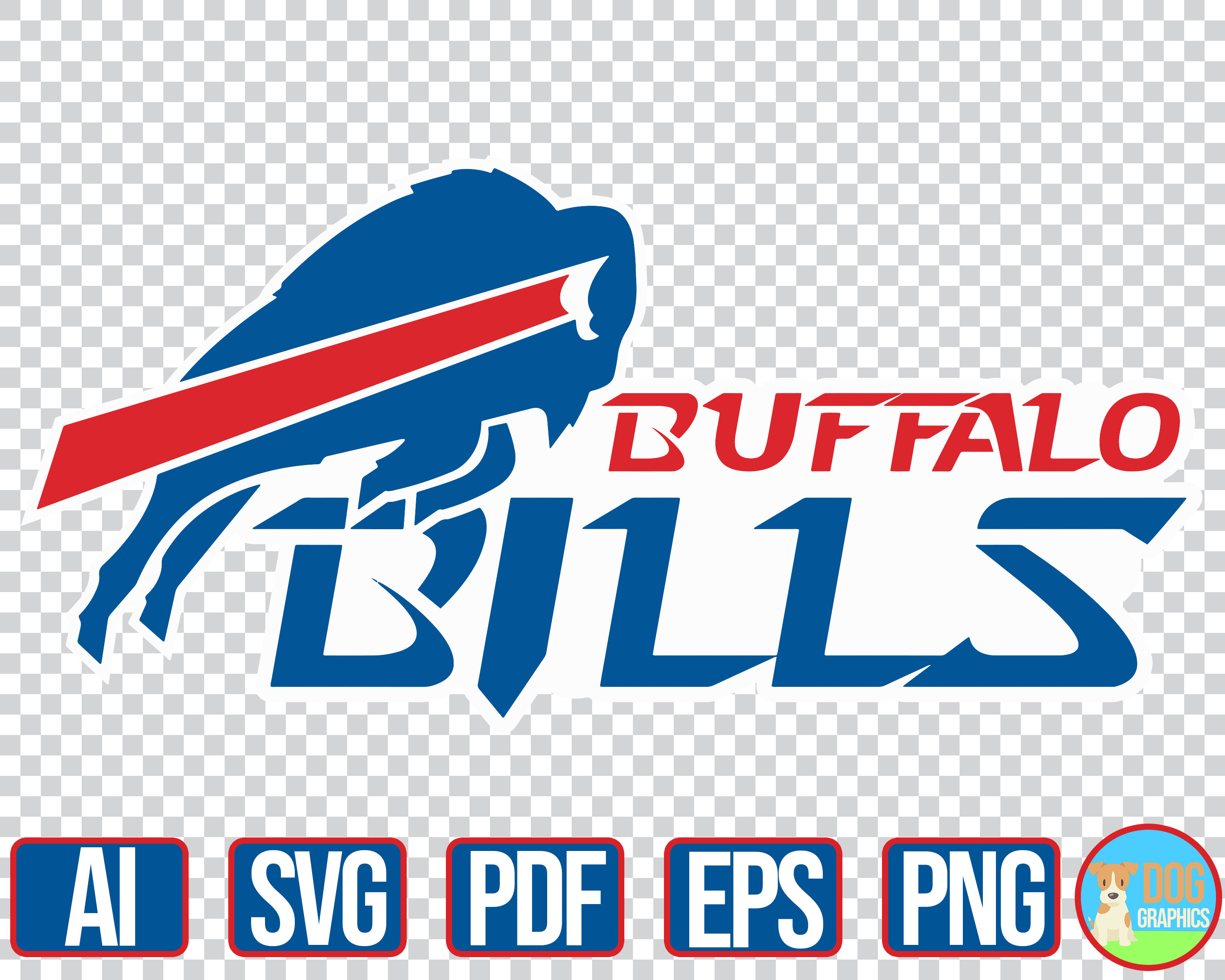 Buffalo Bills SVG NFL Football Sports Logo for Cricut Bills | Etsy