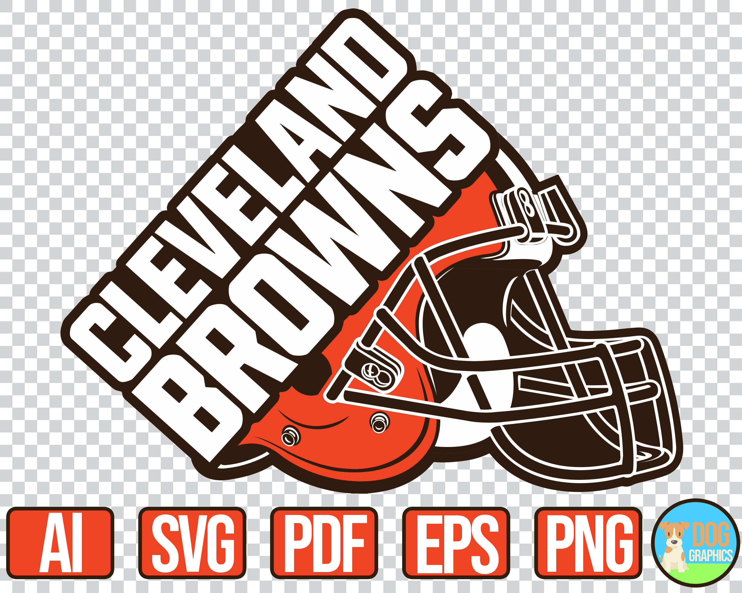 Cleveland Browns SVG NFL Football Sports Logo for Cricut | Etsy
