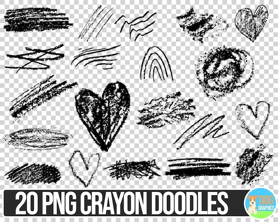 Crayon Scribble Clipart