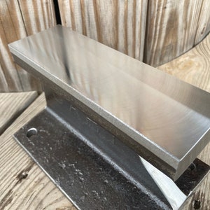 Knife Makers Anvil. With Mounting Holes and Overhang - Etsy