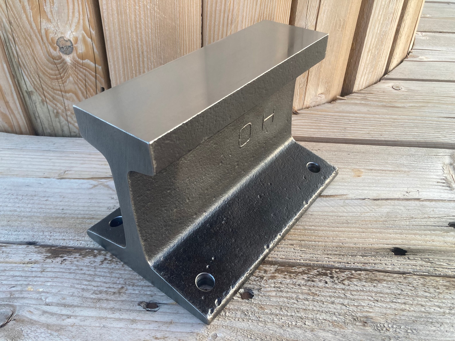 Knife Makers Anvil. With Mounting Holes. - Etsy