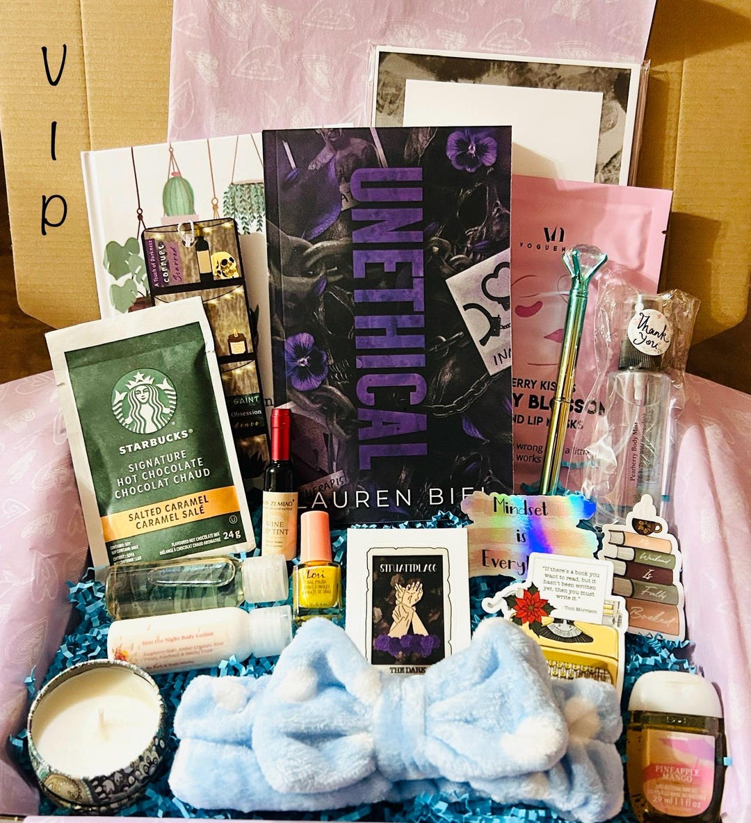 Unethical | Book Box | Lauren Biel | Dark Romance Giftbox | Bookish ...
