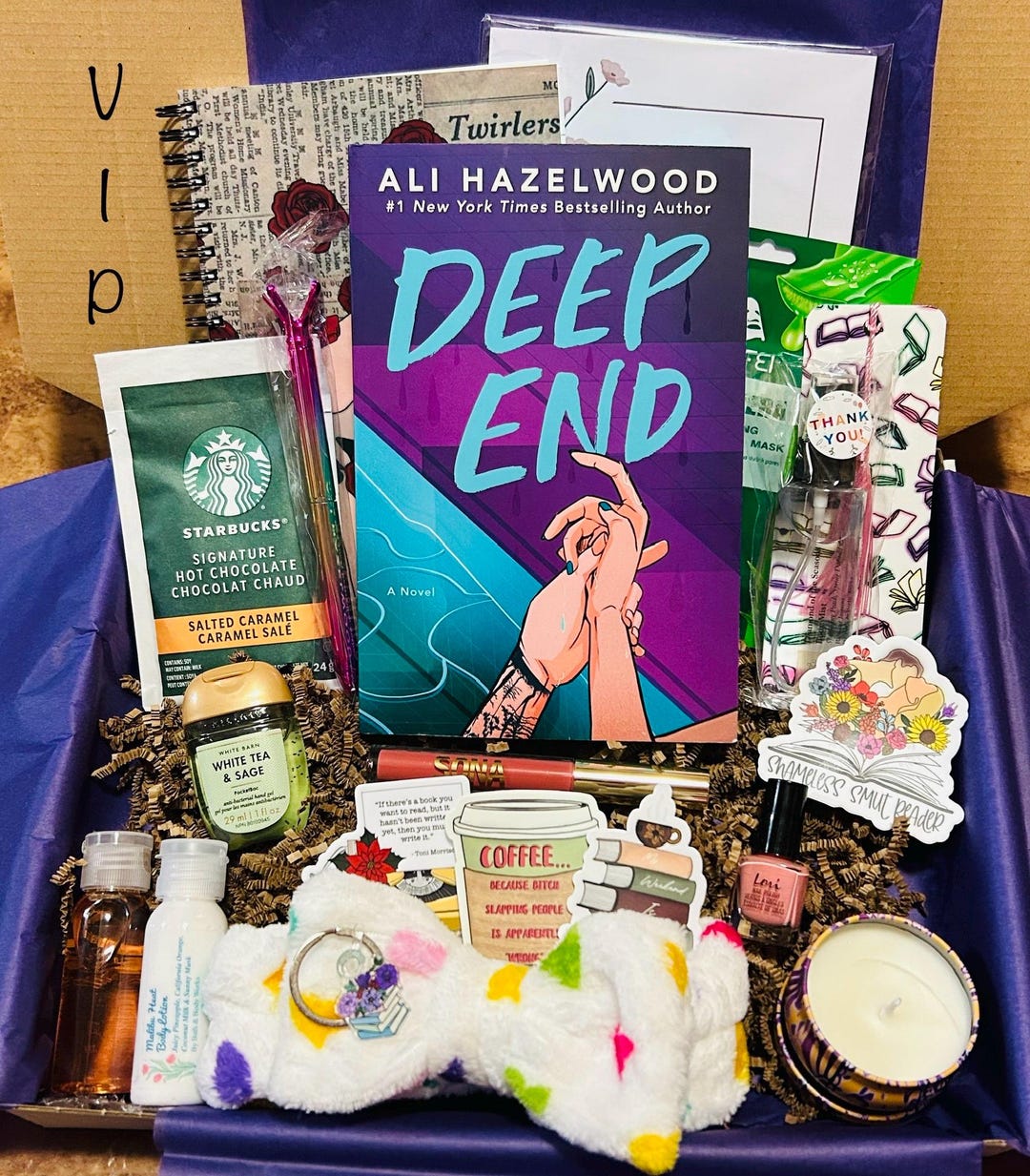 Deep Dive Book Box Ali Hazelwood Romance Giftbox Bookish Gift Romance ...
