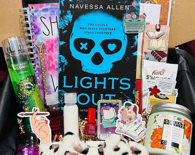 Lights Out | Book Box | Navessa Allen | Dark Romance Giftbox | Bookish ...