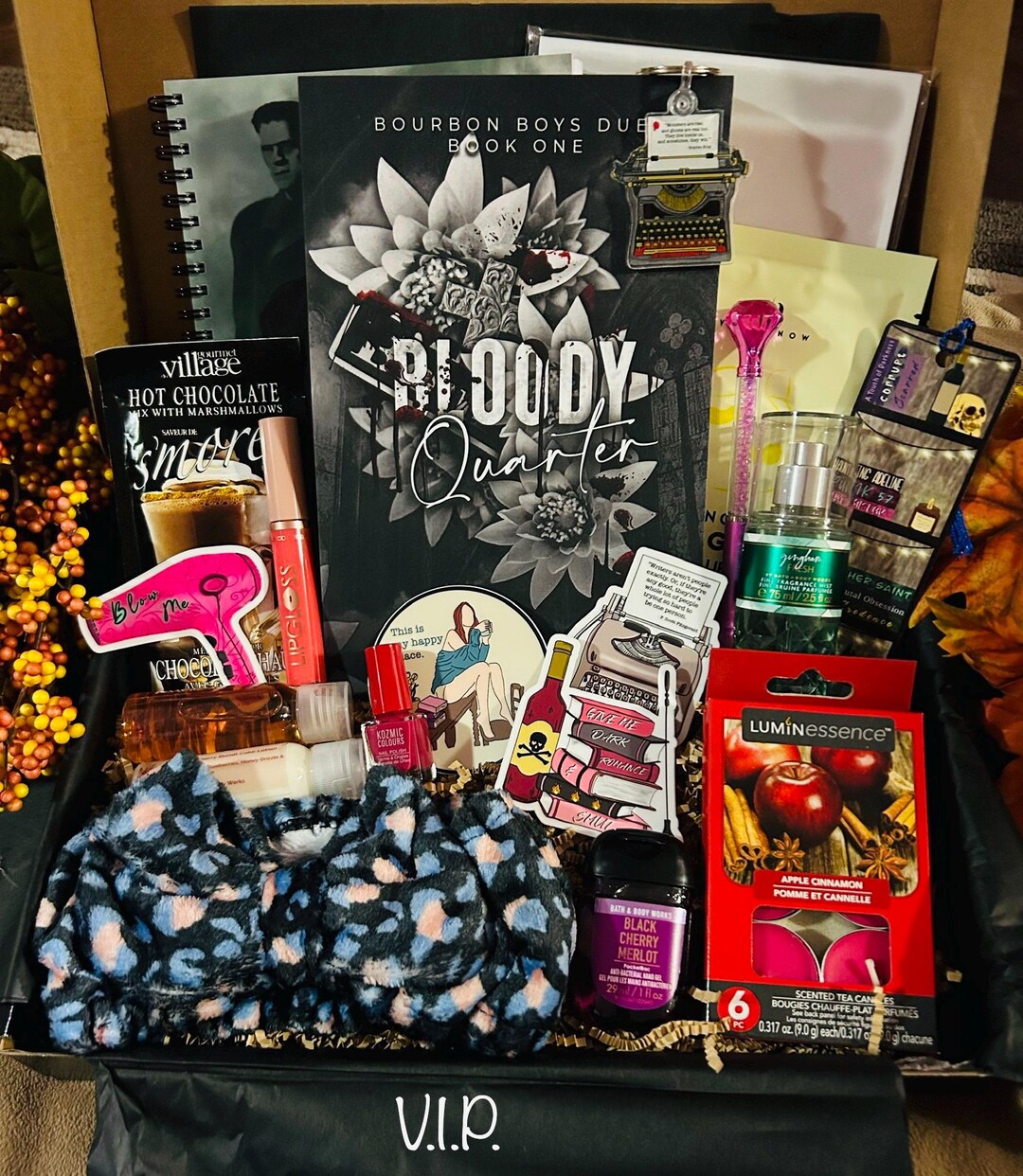 Bloody Quarter Book Box Brooklyn Cross Dark Romance Giftbox Bookish ...