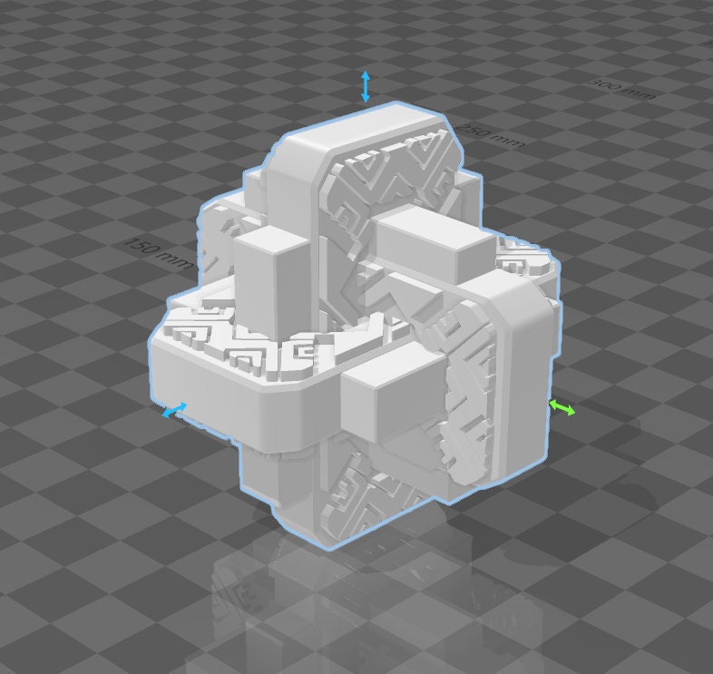 Zhongli es Elemental Burst Planet Befall Meteor | Etsy