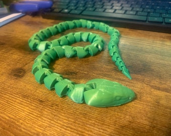 3d Printed Snake 2 Feet Long - Etsy