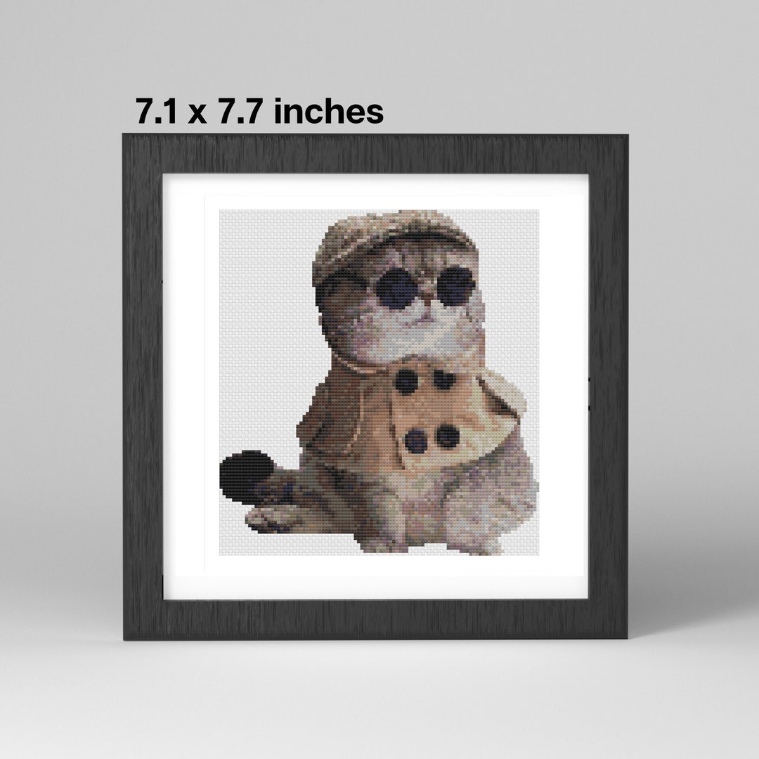 Purrlock Holmes: Stylish Cat Detective Cross-stitch Pattern - 7.1 X 7.7 ...