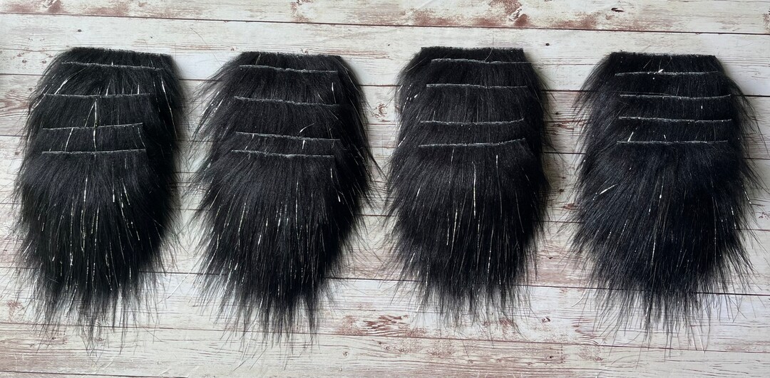 Black Beard With Tinsel, Craft Beard, Gnome Beard, Gnome Making ...