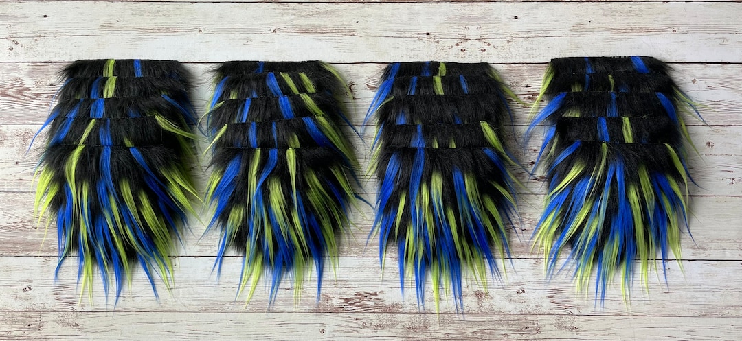 Funky Gnome Beards, Spike Gnome Beards, Black Blue and Green Gnome ...