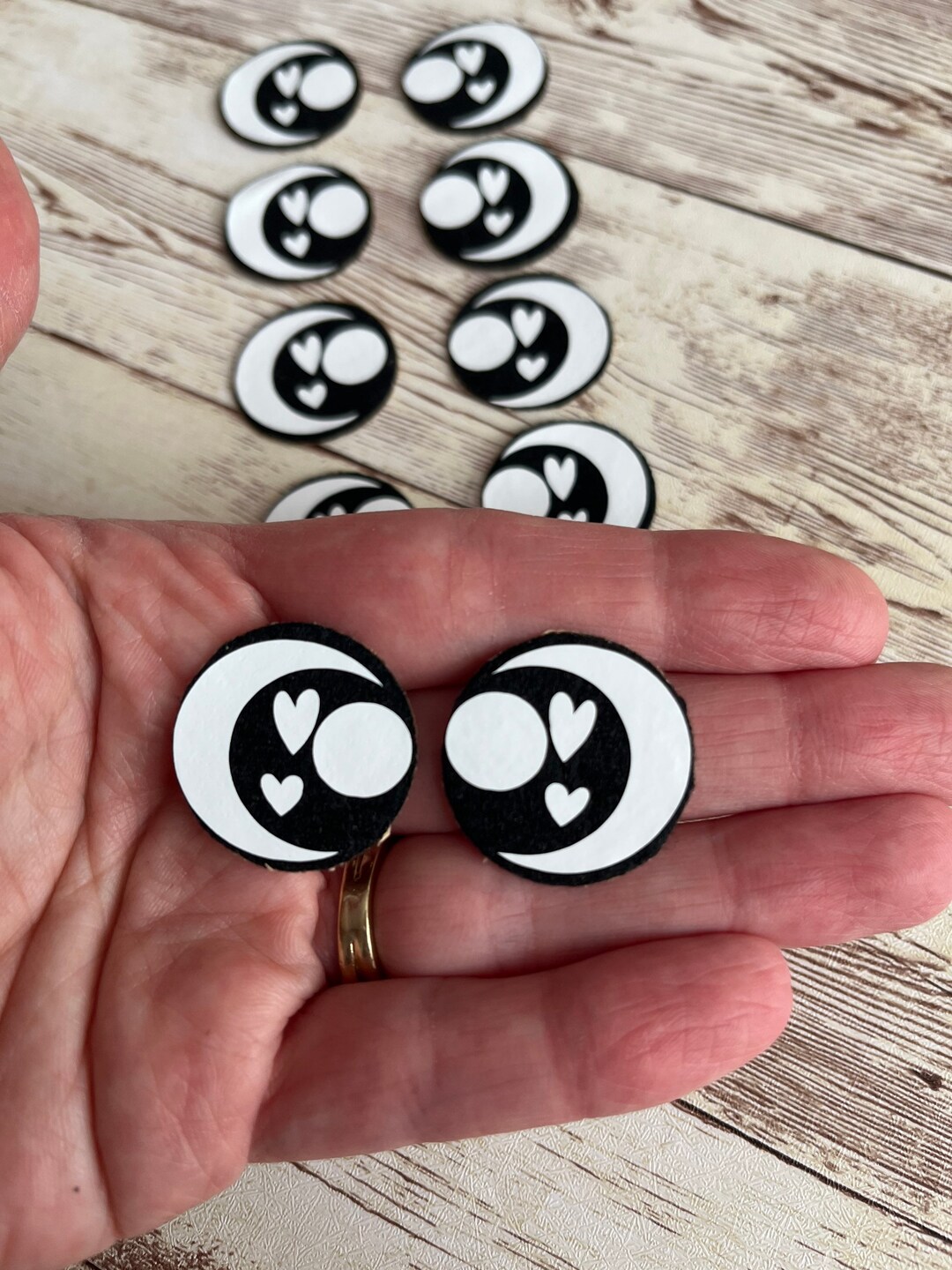 Felt Eyes Kawaii Eyes, Felt Eyes Amigurumi Eyes for Crochet and Knit ...