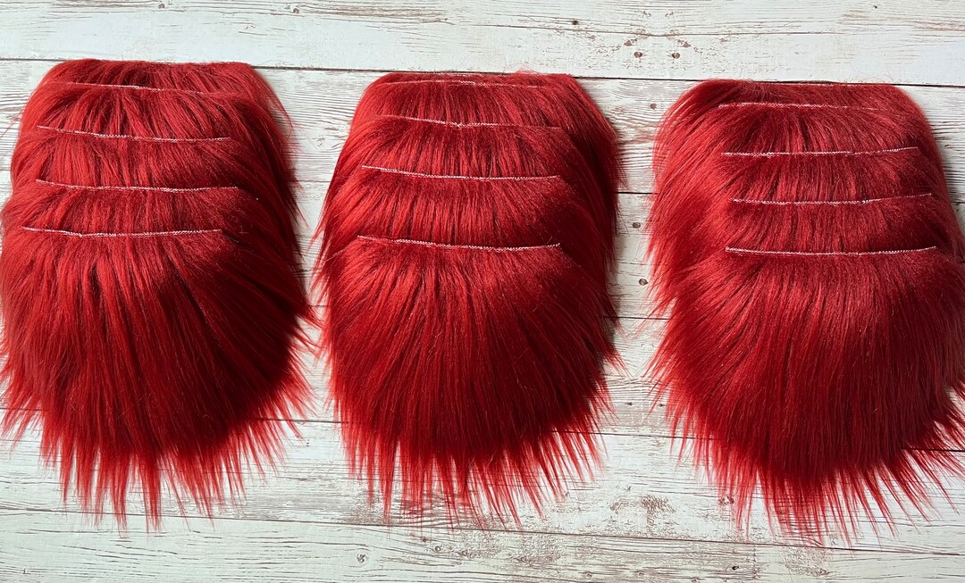 Rustic Red Gnome Beard, Gnome Beard, 3.75" Gnome Beards, Craft Beards ...
