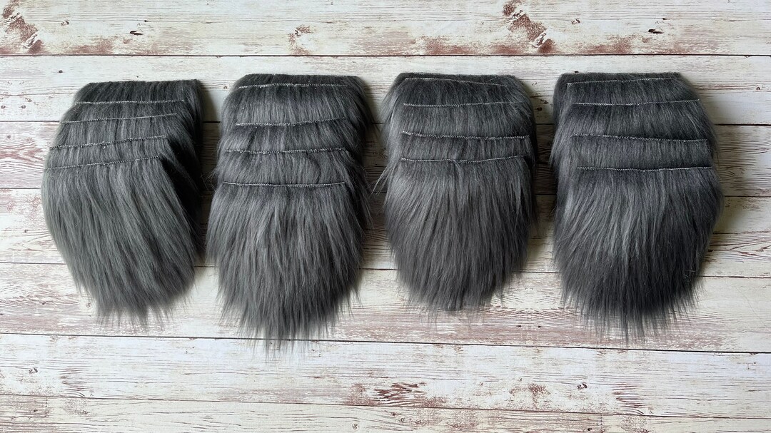 Fur Gnome Beards, Faux Fur Beards, Craft Fur Beards, Fur Beards, Faux ...