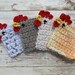 Set of 4 Chicken Kitchen Scrubbies, Kitchen Scrubber, Dish Scrubby ...
